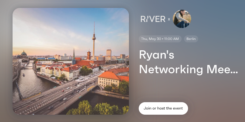 Ryan's Networking Meetups Berlin, Germany