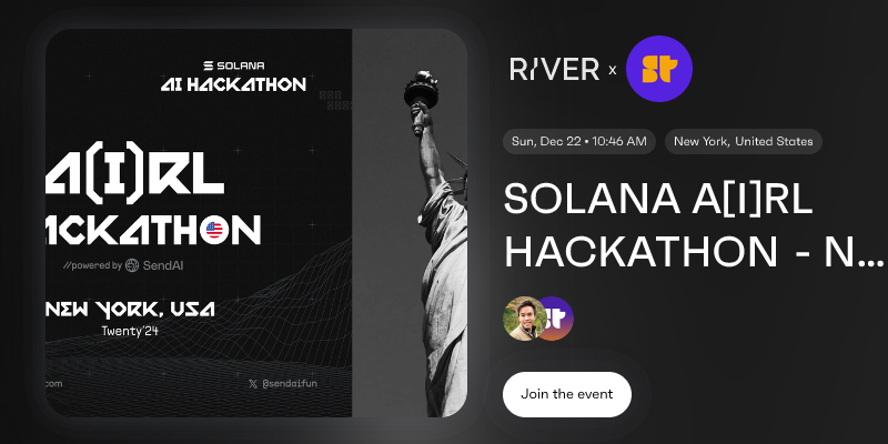 SOLANA A[I]RL HACKATHON - New York, USA