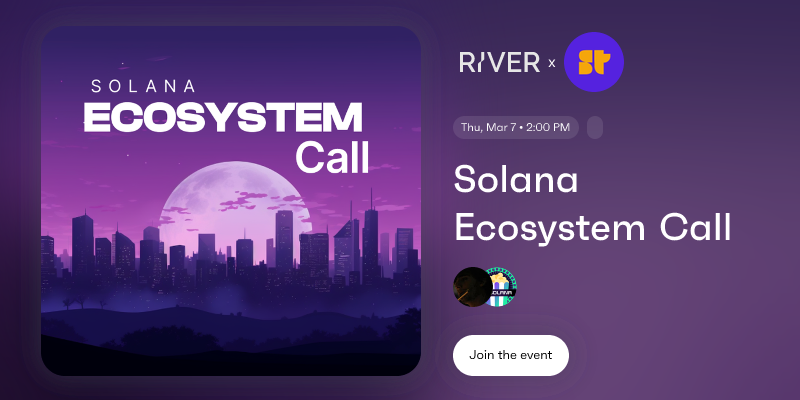Solana Ecosystem Call