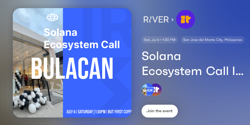 Solana Ecosystem Call IRL - Bulacan