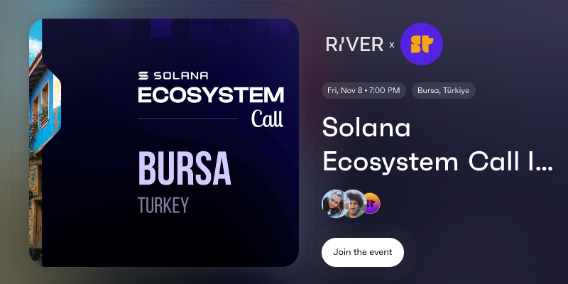 Solana Ecosystem Call IRL - Bursa