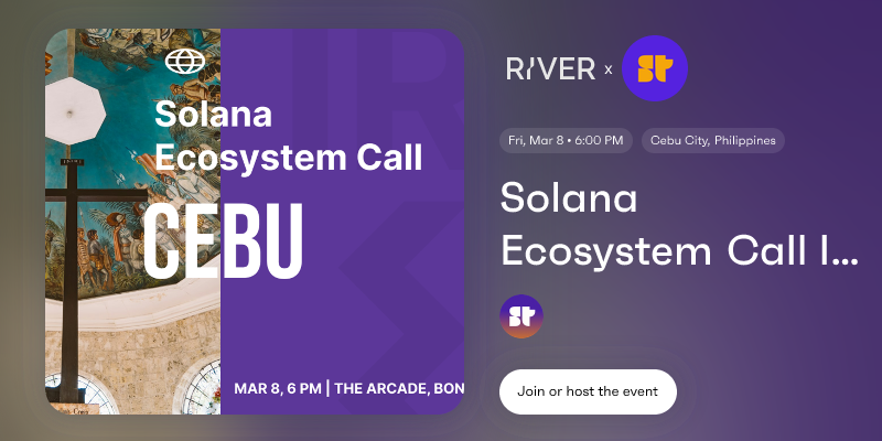 Solana Ecosystem Call IRL - Cebu