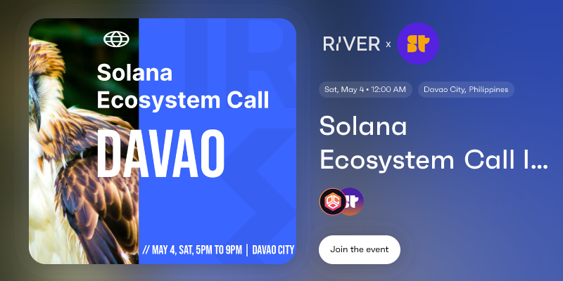Solana Ecosystem Call IRL - Davao
