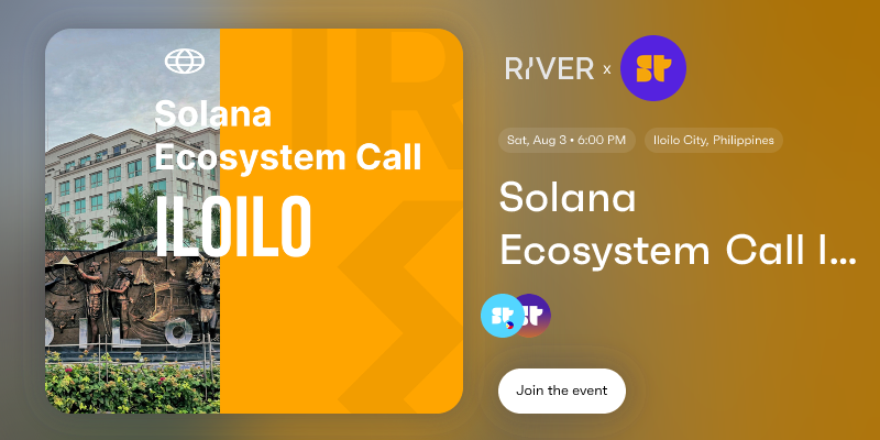 Solana Ecosystem Call IRL - Iloilo