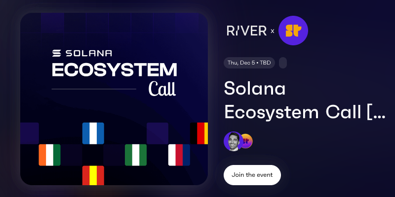 Solana Ecosystem Call [December]