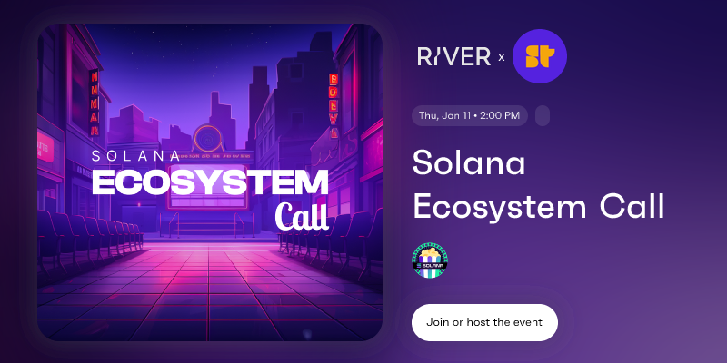 Solana Ecosystem Call