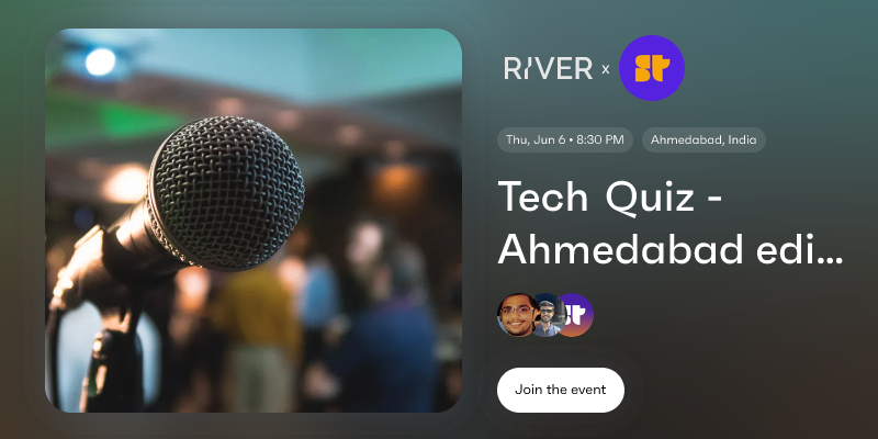 Tech Quiz - Ahmedabad edition