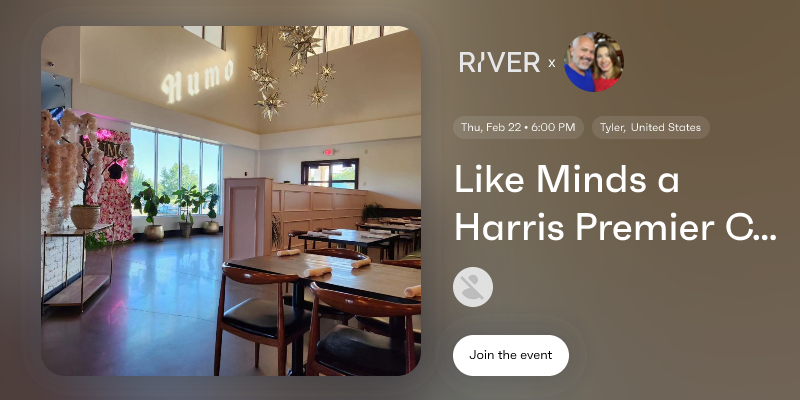 Like Minds a Harris Premier Coaching Networking Event