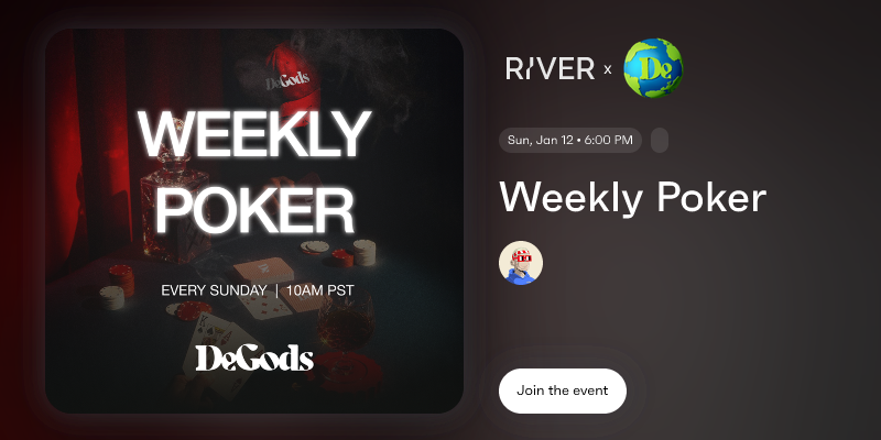 Weekly Poker