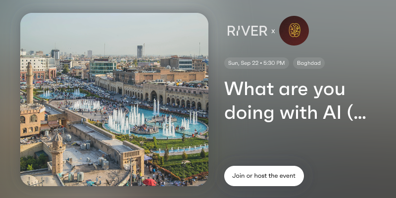 What are you doing with AI (Lightning Talks) - Baghdad, Iraq