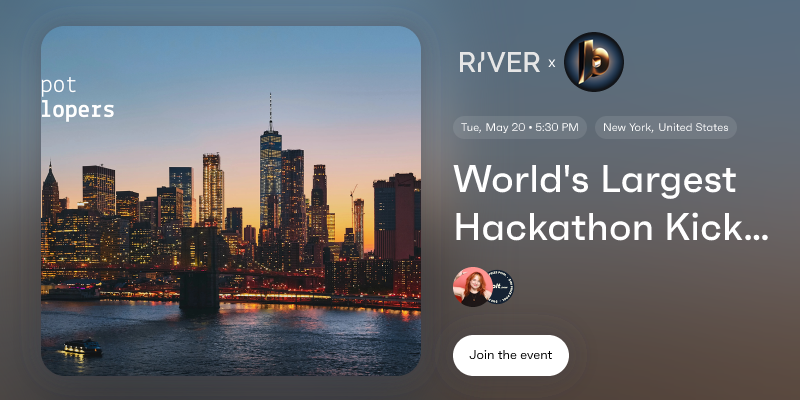 World's Largest Hackathon Kickoff Meetup: NYC/Brooklyn
