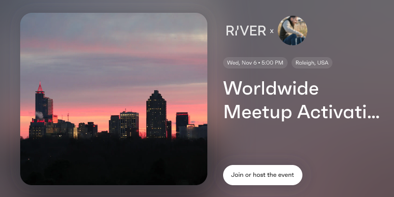 Worldwide Meetup Activation: Raleigh, NC
